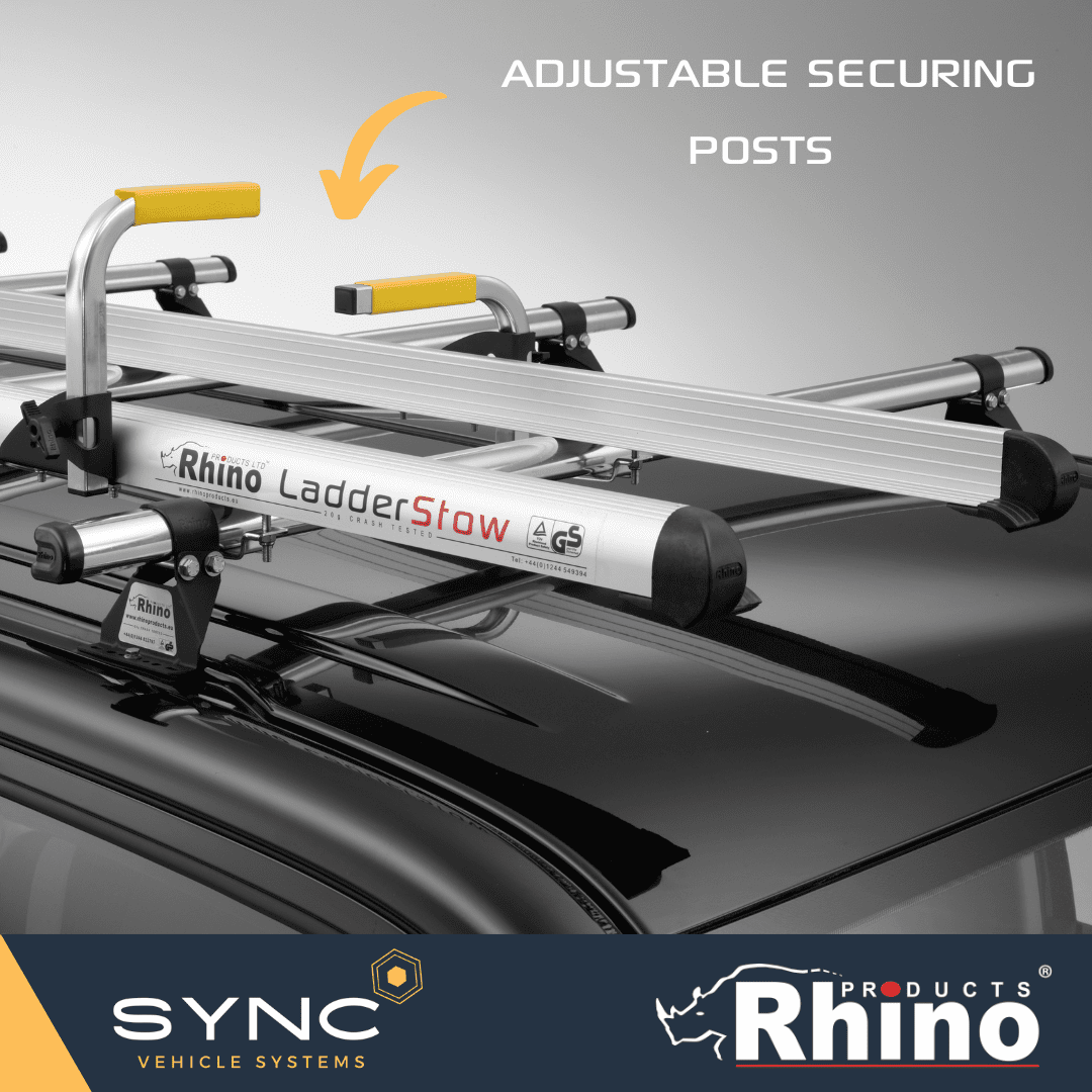 Rhino Products Ladder Stow 3.0M - SYNC VEHICLE SYSTEMS