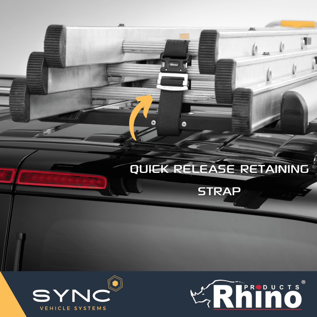 Rhino Products Ladder Stow 3.0M - SYNC VEHICLE SYSTEMS