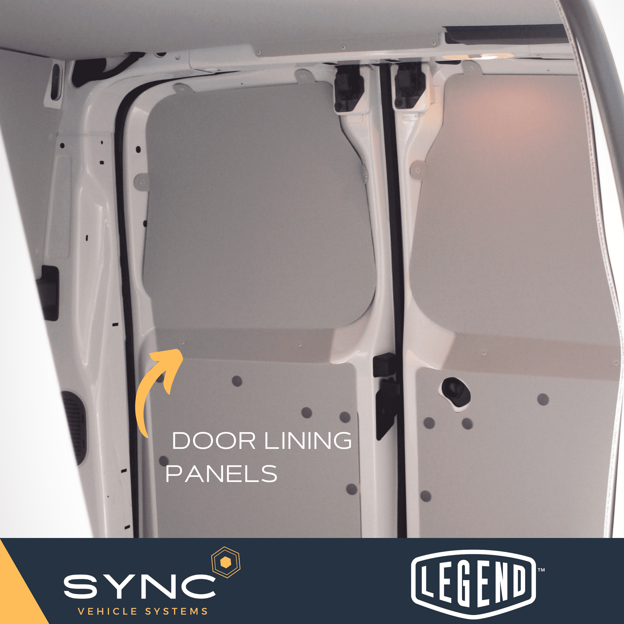 LEGEND Wall Lining Transit 14+ L3/H2 - SYNC VEHICLE SYSTEMS