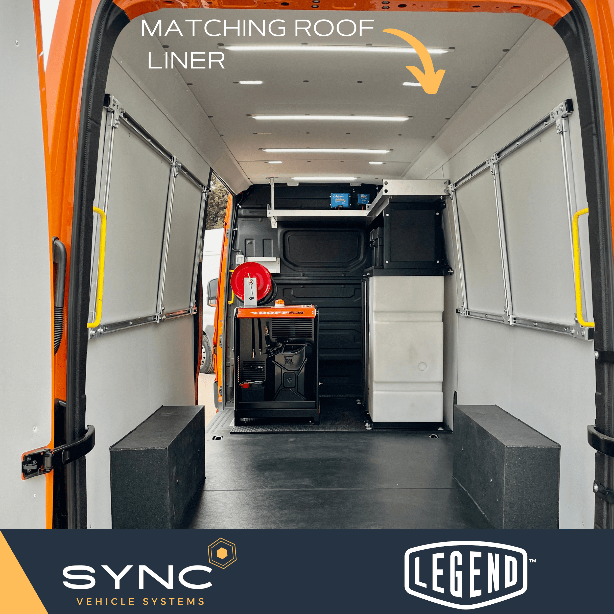LEGEND Wall Lining Transit 14+ L3/H2 - SYNC VEHICLE SYSTEMS