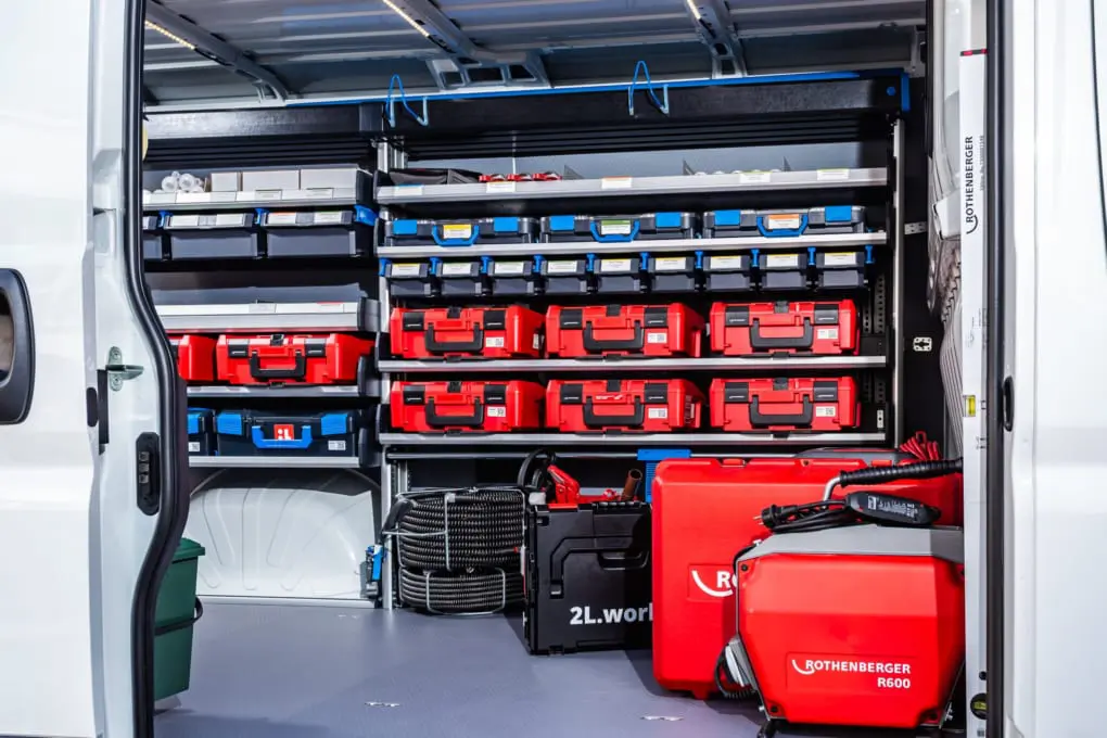 sortimo sr5 van racking - SYNC VEHICLE SYSTEMS