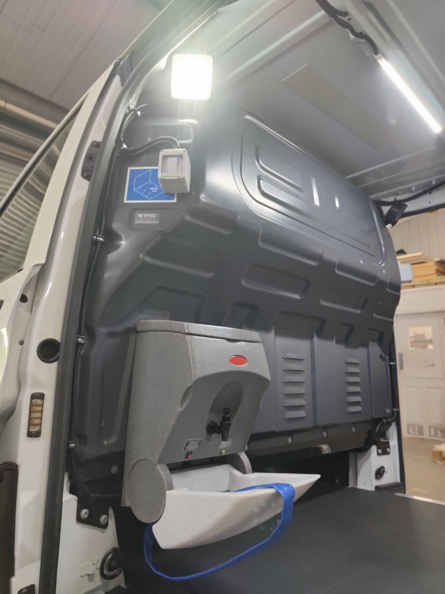 Drainage CCTV Survey Van Fit Out – Vito - SYNC VEHICLE SYSTEMS