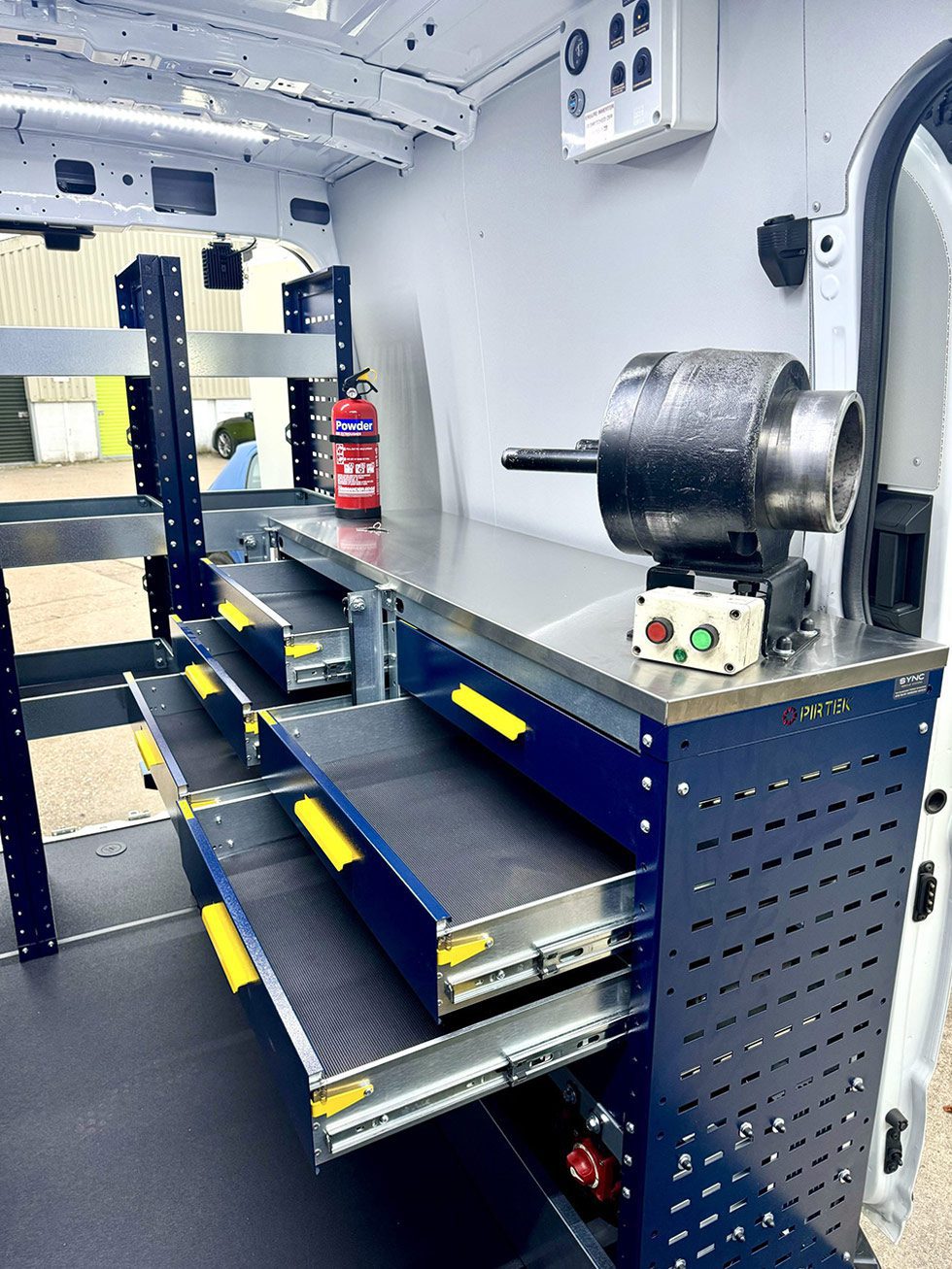 Hydraulic Hose Van Conversions - SYNC VEHICLE SYSTEMS