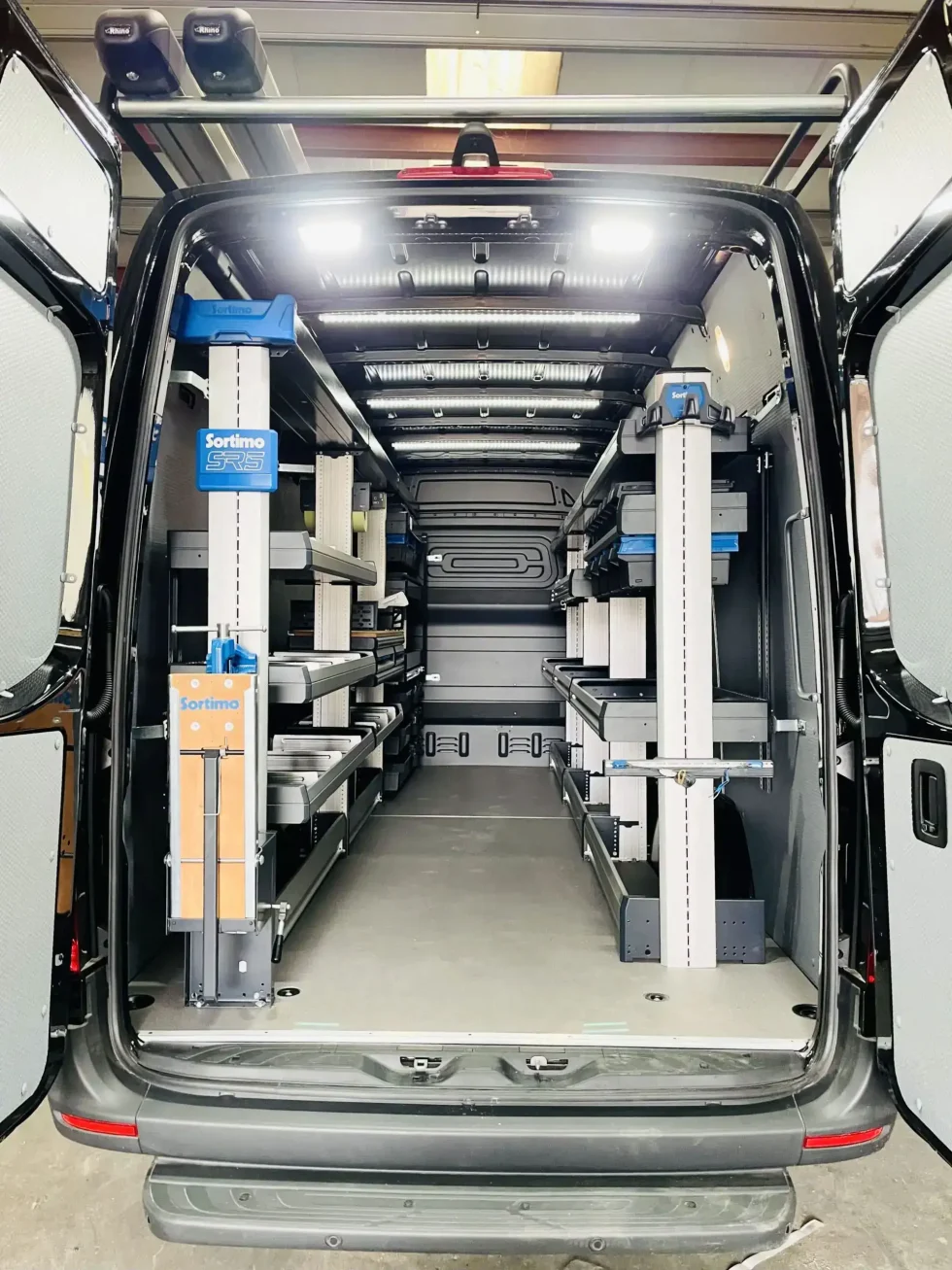 Fabricators Mobile Workshop Van Conversion - SYNC VEHICLE SYSTEMS