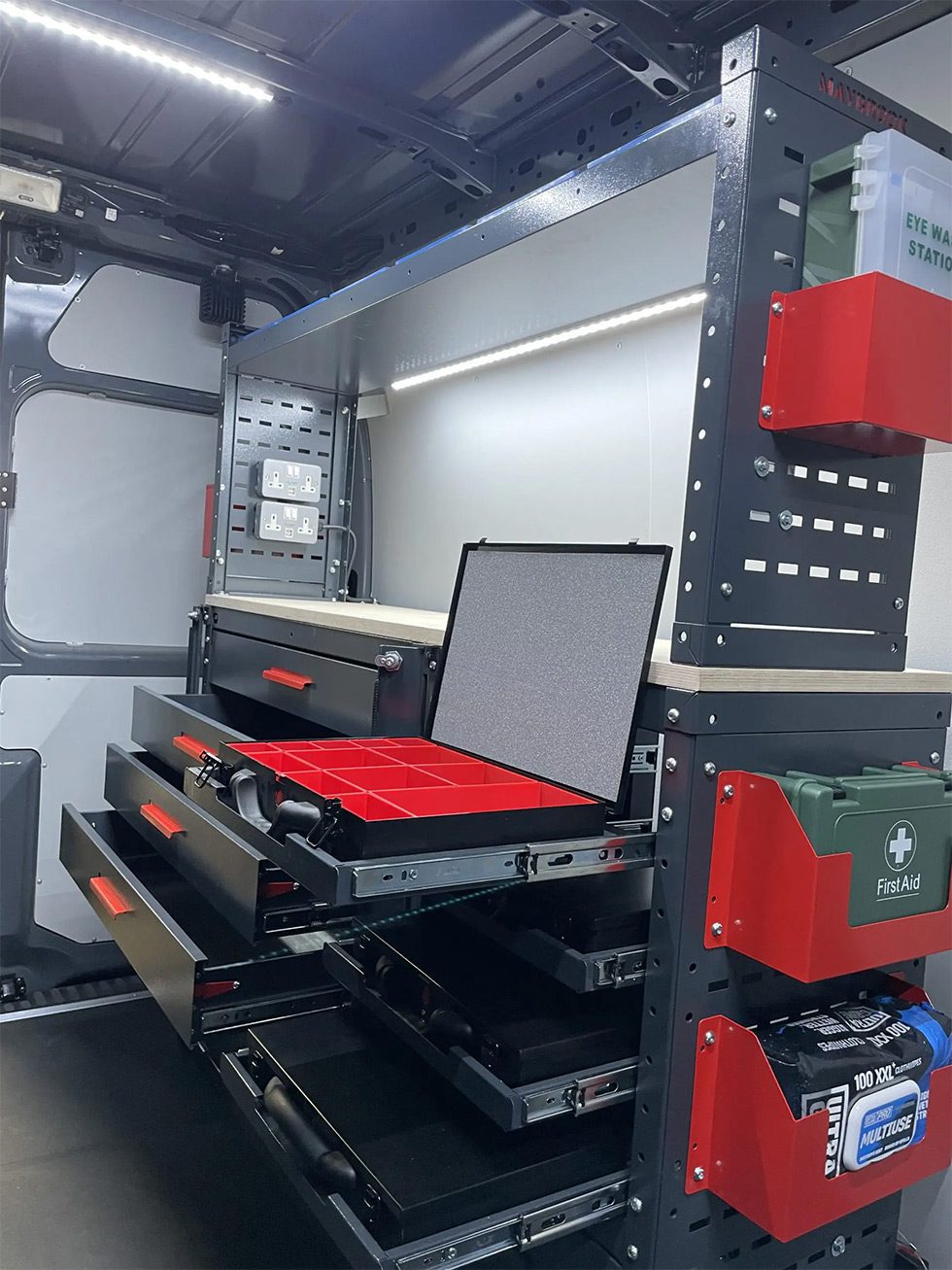 Bespoke Van Racking | Bespoke Van Storage | Custom Van Racking | Van ...