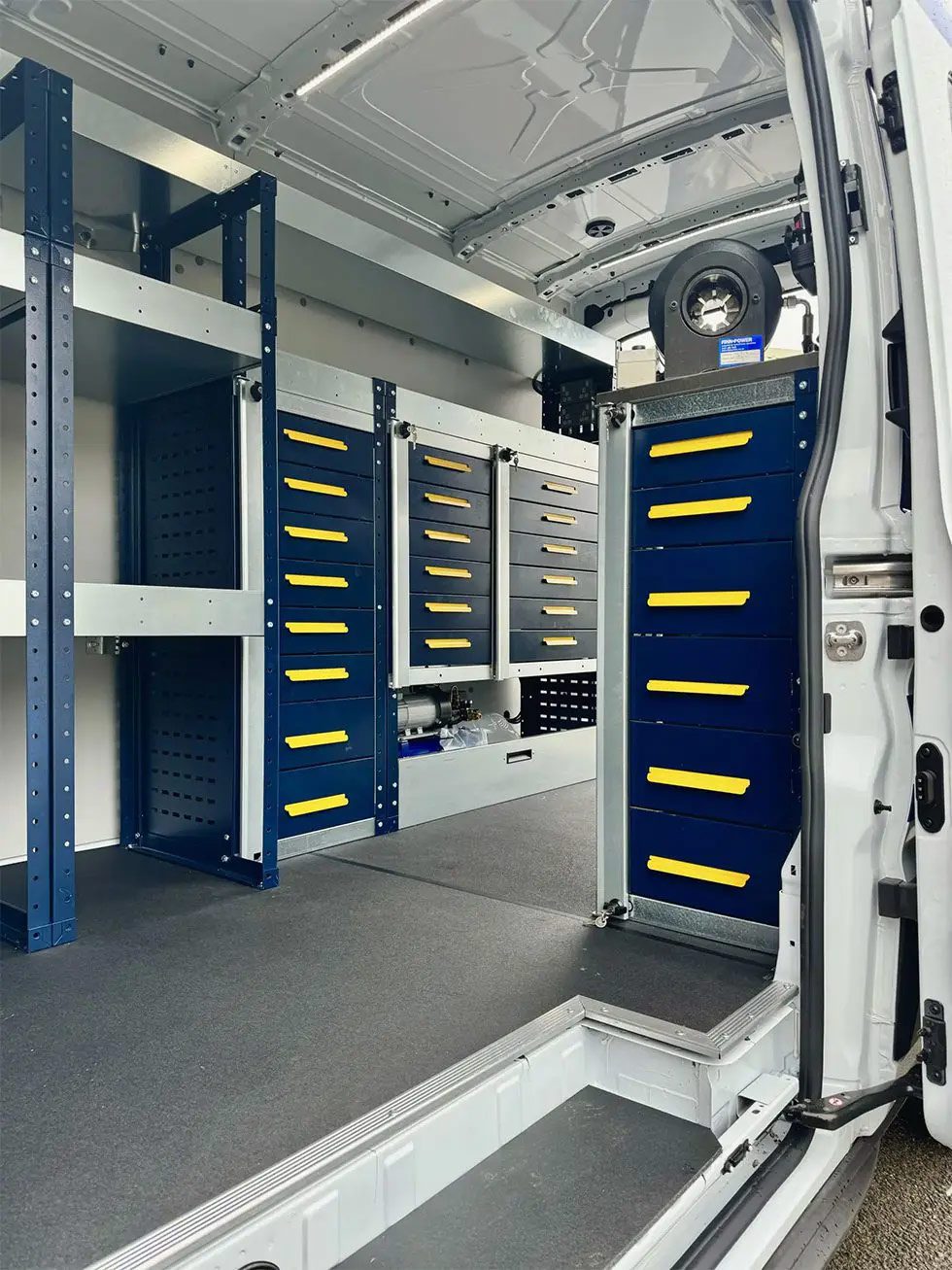 Hydraulic Hose Repair Van – Mobile Workshop - SYNC VEHICLE SYSTEMS