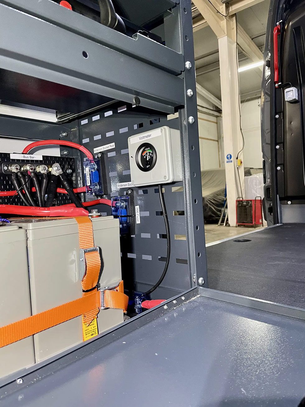 Mobile HGV Maintenance Van Conversion - SYNC VEHICLE SYSTEMS