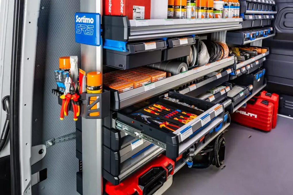 sortimo sr5 van racking - SYNC VEHICLE SYSTEMS