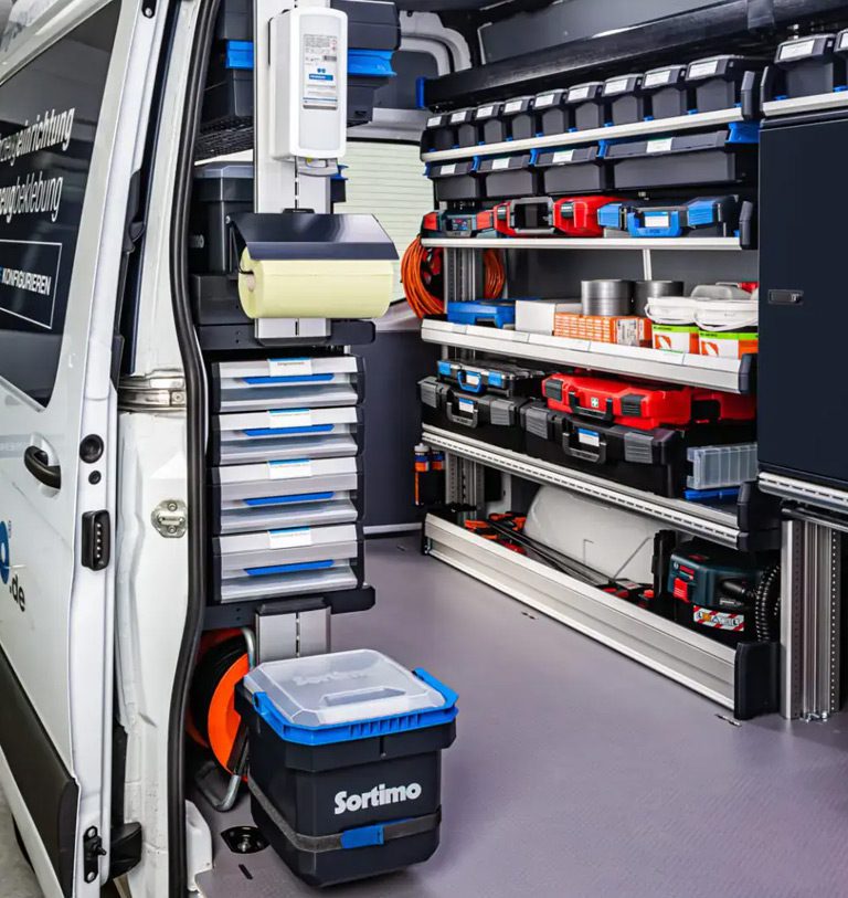 sortimo sr5 van racking - SYNC VEHICLE SYSTEMS