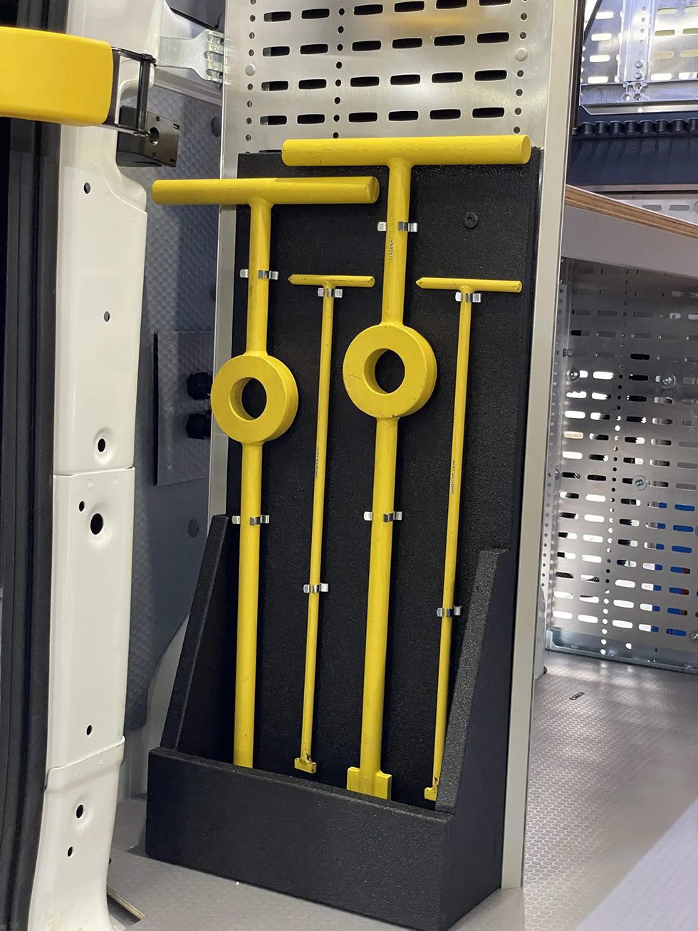 Fibre Splicing Van Conversion - SYNC VEHICLE SYSTEMS